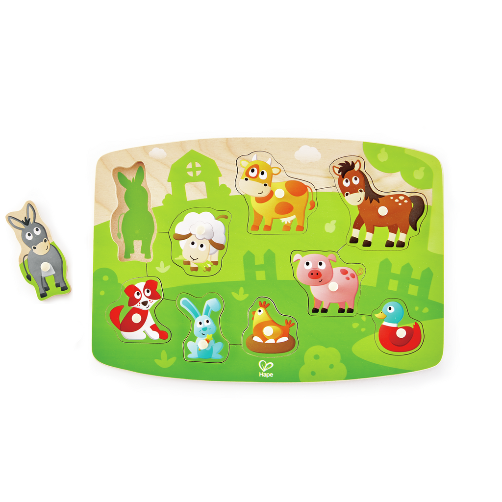 Farmyard Peg Puzzle | E1408