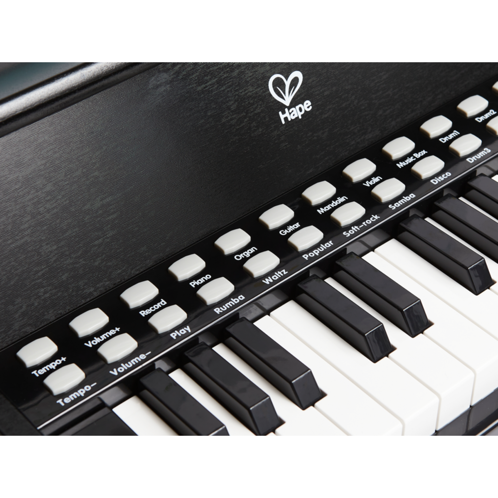 Learn with Lights Piano, Black | E0627
