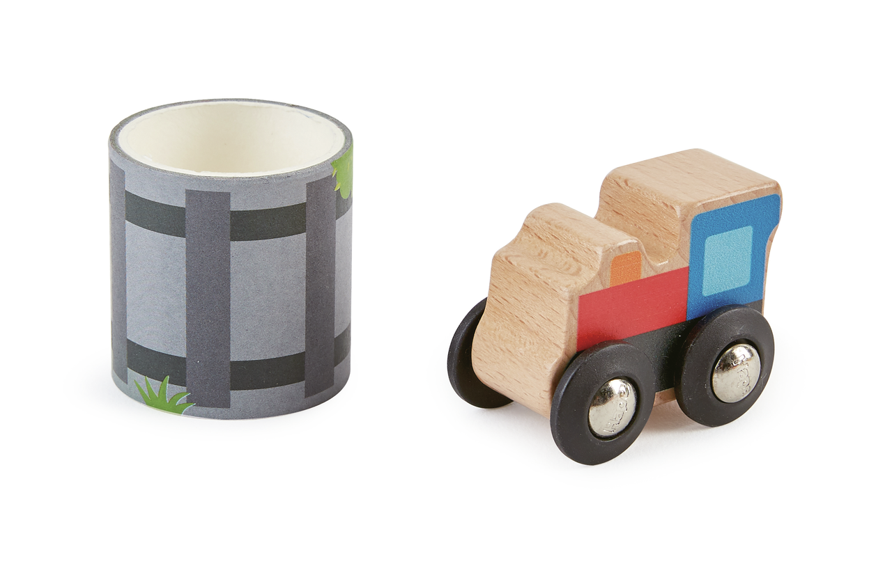 Tape & Roll Train (18 pcs.) | E0462