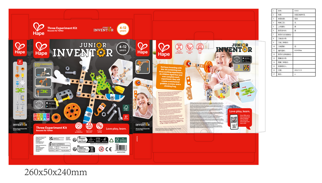 Three Experiment Kit | E3030