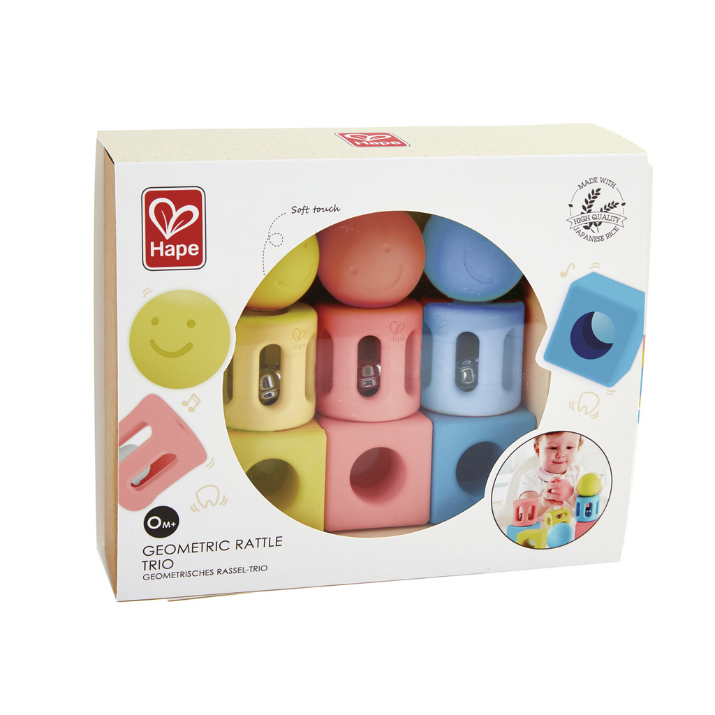 Trio Geometric Rice Toy | E0456
