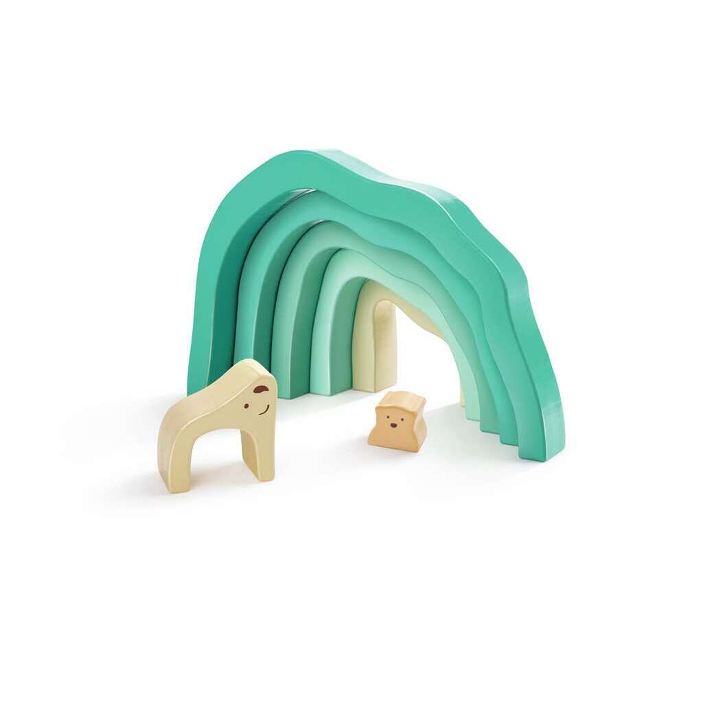Arctic Polar Bear Stacking Blocks | E0490