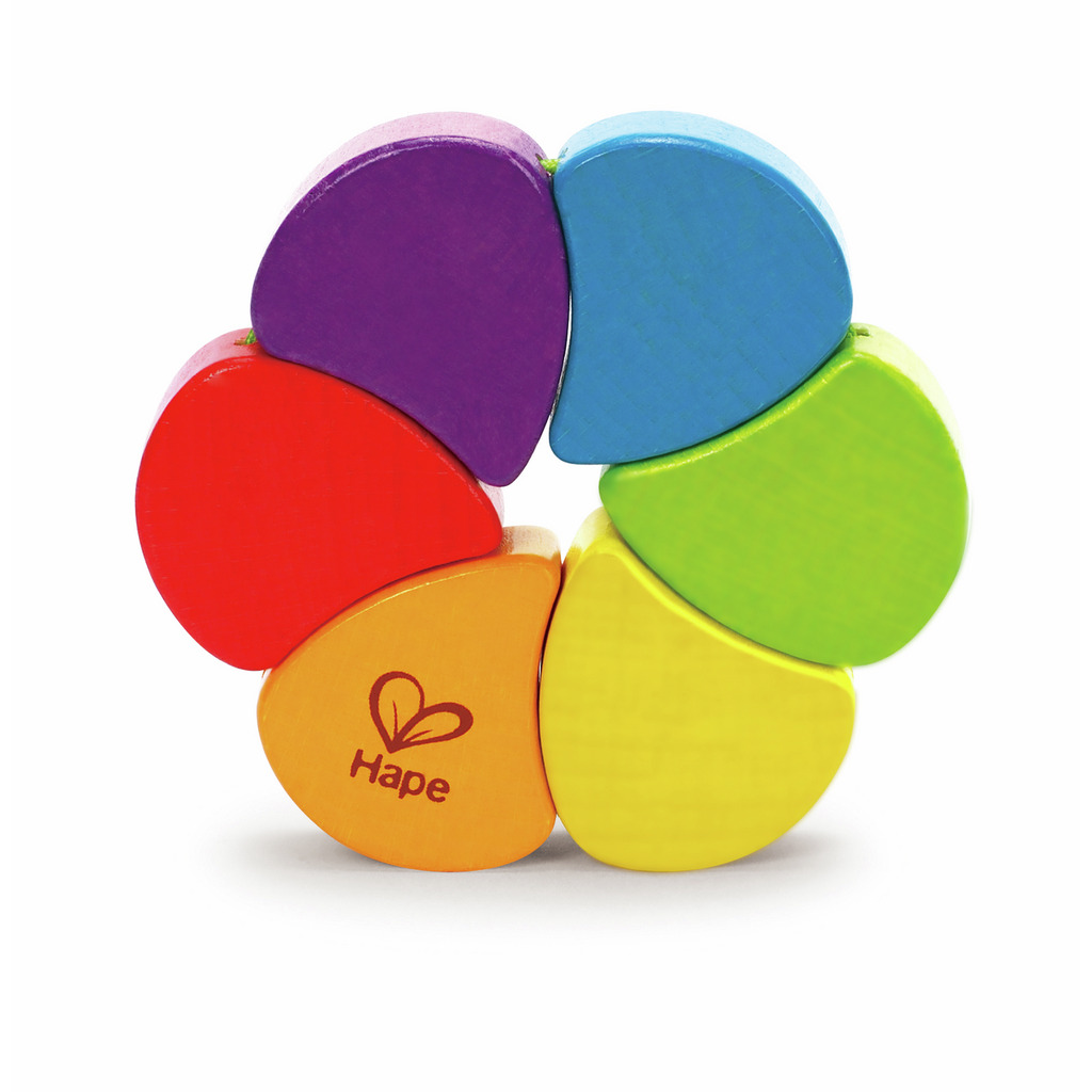 Rainbow Rattle Display (6 pcs.) | E0014