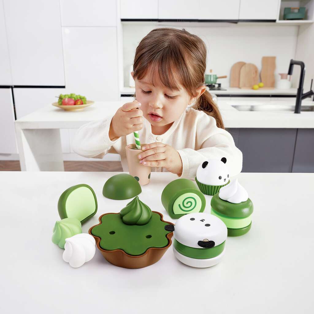 Green Tea Dessert Set | E3195