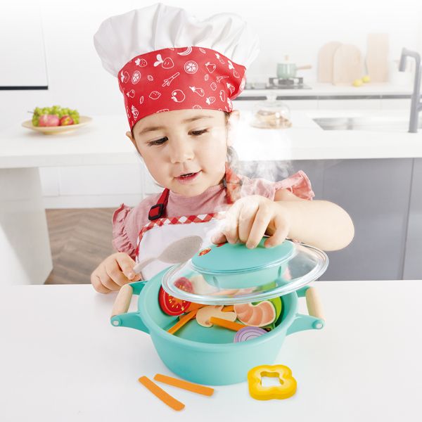 Little Chef Cooking & Steam Playset | E3187